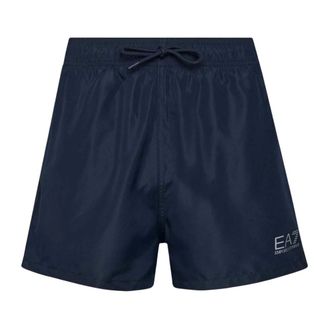 Emporio Armani Emporio Armani Ea7, Homme, Maillots de bain, Bleu, Taille: S Woven Boxer Maillots de bain