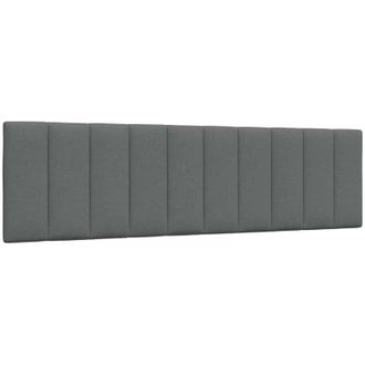 vidaXL Kopfteil-Kissen Dunkelgrau 180 cm Stoff Vidaxl 477659