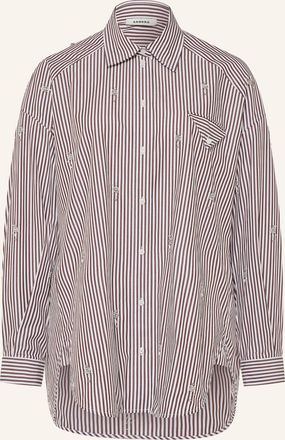 Sandro Sandro Hemdbluse Mit Schmucksteinen braun