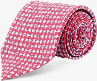 Ferragamo Silk Tie - FERRAGAMO - gender_Man