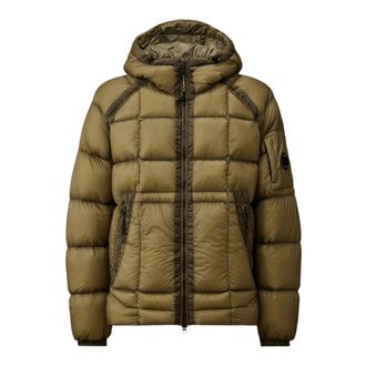 C.P. Company C.p. Company - D.d. Shell Hooded Down Jacket - Homme - Vestes - Gris - Taille: M