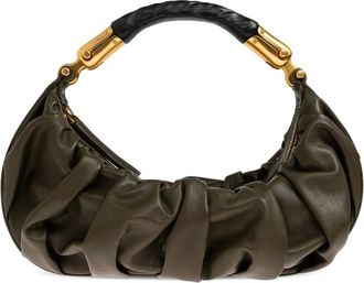 Balmain Ebene twisted tote bag - Gr&uuml;n