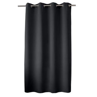 Enjoy Home 2010AN140180 Vorhang, mit 8 &Ouml;sen, Polyester, 180 x 140 cm, Polyester, dunkelgrau, 180x140 cm