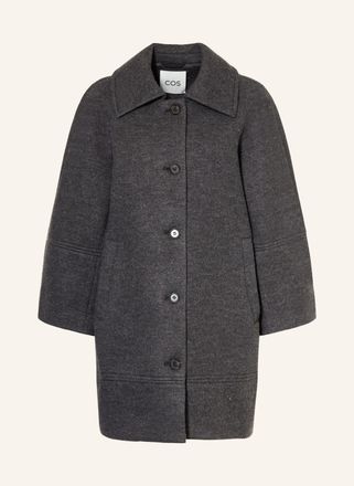 COS Cos Wollmantel grau