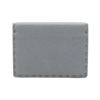 Fendi Portefeuille en cuir Pre-owned - Femme - Pre-owned - Bleu - Taille: ONE Size
