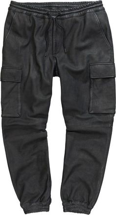 JP1880 Schlupfhose Leder-Cargohose Leder feinstes Lammnappaleder