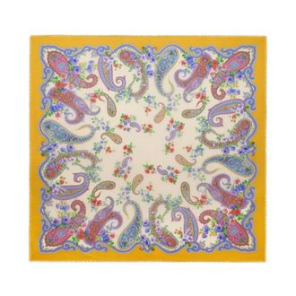 Etro Floral Paisley Kaschmir-Mischung Schal - - Accessories - Damen - Mehrfarbig - ONE SIZE