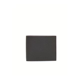Orciani Leder Portemonnaie mit Kontrastfarbenem Innenfutter - - Accessories - Herren - Braun - ONE SIZE