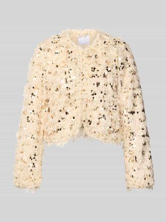 Rich & Royal Blazer mit Paillettenbesatz