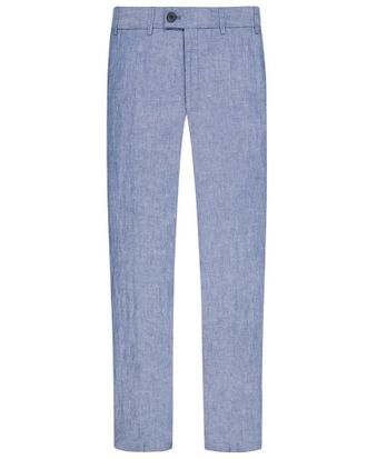 Hiltl Sommerliche Leinenhose Parma mit B&uuml;gelfalte, Regular Fit in