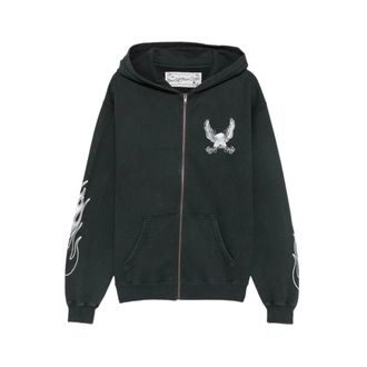 One Of These Days ONE OF These Days - Sweat &agrave; capuche zipp&eacute; American Original - Homme - Sweatshirts et sweats &agrave; capuche - Noir - Taille: XL
