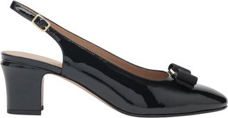 Ferragamo Femme, Chaussures, Noir, Taille: 37 1/2 EU Mid Sling Pump