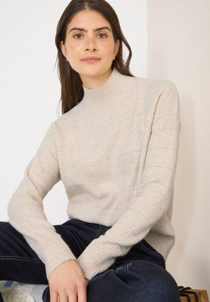 Cecil Strickpullover mit Strukturmix