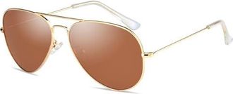 Generic Lunettes De Soleil Polaris&eacute;es For Hommes Et Femmes, Verres De Soleil De &Agrave; La(Brown)