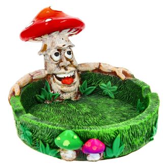 Out of the Blue Aschenbecher, Pilze, ca. 14 x 11 x 8,4 cm