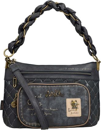 Anekke Umh&auml;ngetasche Schultertasche Boutique Crossbody Bag Multicolor dunkelblau