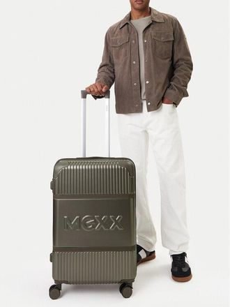 Mexx Mittlerer Koffer CEO-MEXX-037-M-SILVER Silberfarben