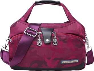 Generic Sac de messager anti-vol - Sac de traverse portable, sac dépaule de voyage sécurisé | Sac à tambour résistant à leau, dossier décontracté avec sac de 