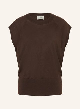 Closed Closed Strickshirt braun