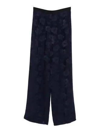 Forte_Forte Pantalons D&eacute;contract&eacute;s - Bleu