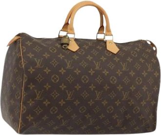 Louis Vuitton Pre-owned Speedy 40 Sac &agrave; main - Femme - Pre-owned - Brun - Taille: ONE Size
