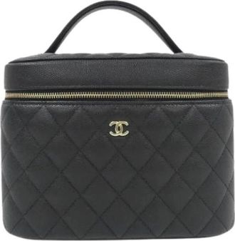 Chanel Handbag Vintage Pre-owned - Femme - Pre-owned - Noir - Taille: ONE Size