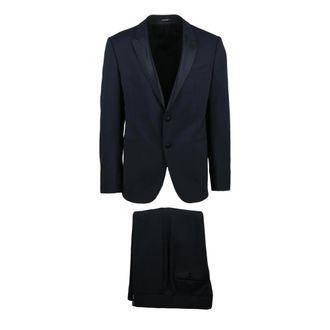 Emporio Armani Smoking Suit - - Suits - Herren - Blau - L