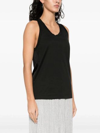 Fabiana Filippi Womens Contrast-Panel Tank Top Ss24 W