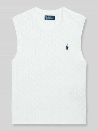 Polo Ralph Lauren Slim Fit Pullunder aus reiner Baumwolle