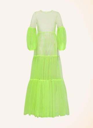 Helene Galwas T&uuml;llkleid Alena gelb