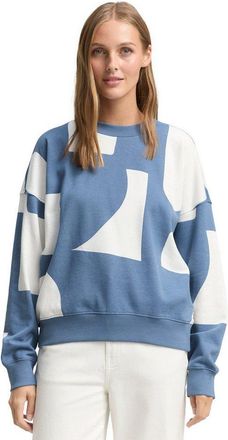 Tom Tailor Sweatshirt mit All-Over Print
