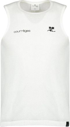 Courr&egrave;ges Homme, Sport, Blanc, Taille: L D&eacute;bardeur en maille imprim&eacute;e