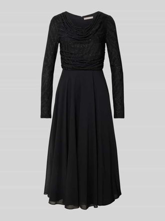 Christian Berg Cocktail Cocktailkleid mit Rundhalsausschnitt