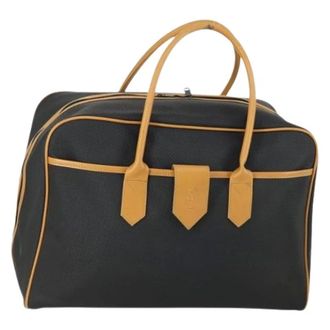 Saint Laurent Sac Week-end Pre-owned - Femme - Pre-owned - Noir - Taille: ONE Size