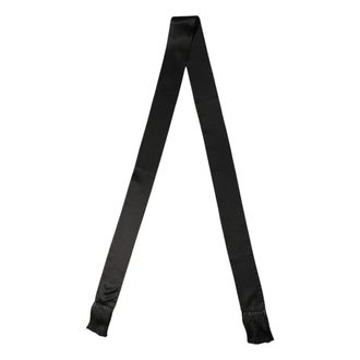 Dolce & Gabbana Foulard &Eacute;charpe Skinny &agrave; Franges - Femme - Accessoires - Noir - Taille: ONE Size