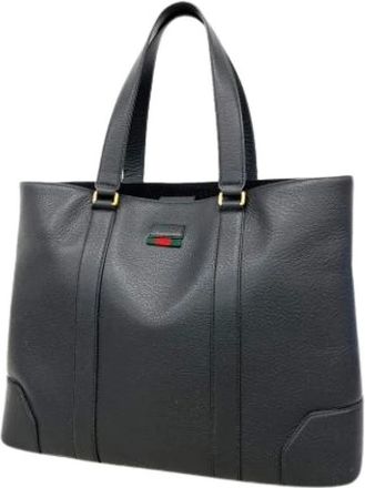 Gucci unisex, Pre-owned, Noir, Taille: ONE Size Sac fourre-tout Vintage Pre-owned