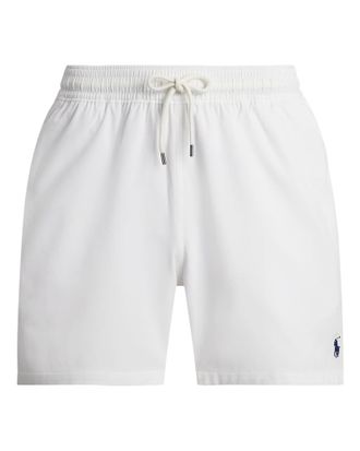 Ralph Lauren Glatte Badeshorts in Stretch-Qualit&auml;t mit kleiner Pony-Stickerei in