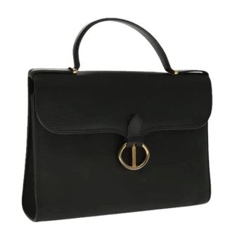 Dior Pre-owned Vintage Leder Handtasche - - Pre-owned - Damen - Schwarzk - ONE SIZE