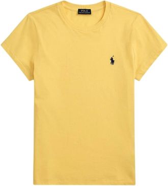 Ralph Lauren Femme, Tops, Jaune, Taille: 40 FR T-shirt poliestere