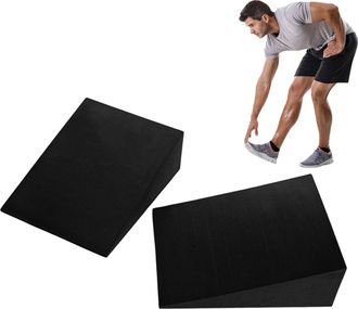 Generic Stretching Slant Board - Leichtes Schr&auml;gbrett-Trainer, hoher Squatkeil mit tragbarer Slip-Ferse, Stretching-Board f&uuml;r Yoga, Yoga blockiert die geneigt
