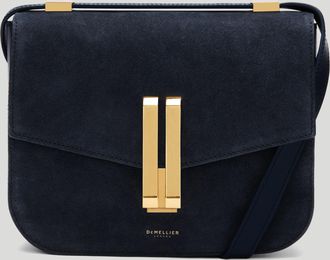 DeMellier The Vancouver Mitternachtsblaues Veloursleder & Mitternachtsblau Glatt DeMellier