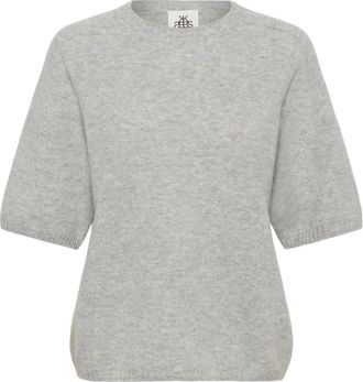 Karen by Simonsen Femme, Pulls, Gris, Taille: 44 FR Tricot &agrave; col rond