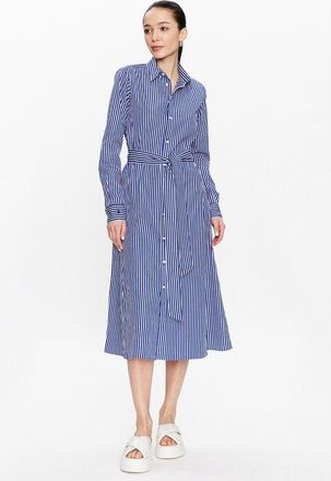 Polo Ralph Lauren Hemdkleid 211891430001 Dunkelblau Regular Fit
