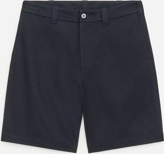 Arket Lockere Twillshorts -Blau