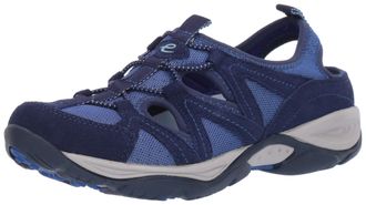 Easy Spirit Damen Traciee2 Schiebe-Sandalen, Blau 401, 41.5 EU X-Weit