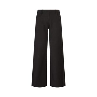 Max Mara Wide Hosen - - Trousers - Damen - Schwarzk - S