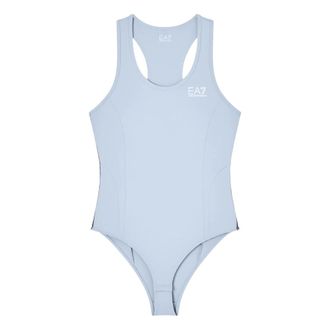 Emporio Armani Emporio Armani Ea7, Femme, Tops, Bleu, Taille: 38 FR Basic Hauts