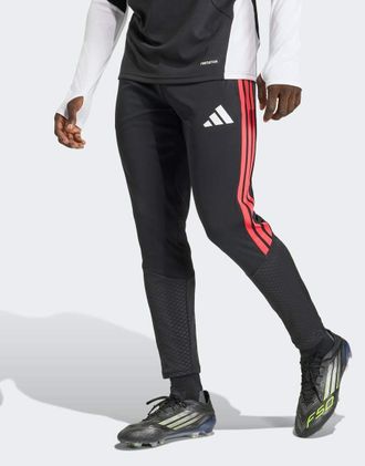 adidas adidas Performance - Tiro 26 Competition - Maillot dentra&icirc;nement - Noir/rouge semi-lucide