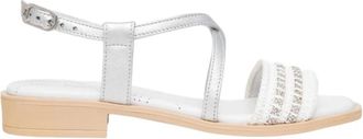 Nero Giardini Femme, Chaussures, Blanc, Taille: 39 EU Sandales Plates
