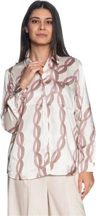 Emme Di Marella Emme DI Marella, Femme, Blouses et Chemises, Beige, Taille: 42 FR Emmangel Shirt